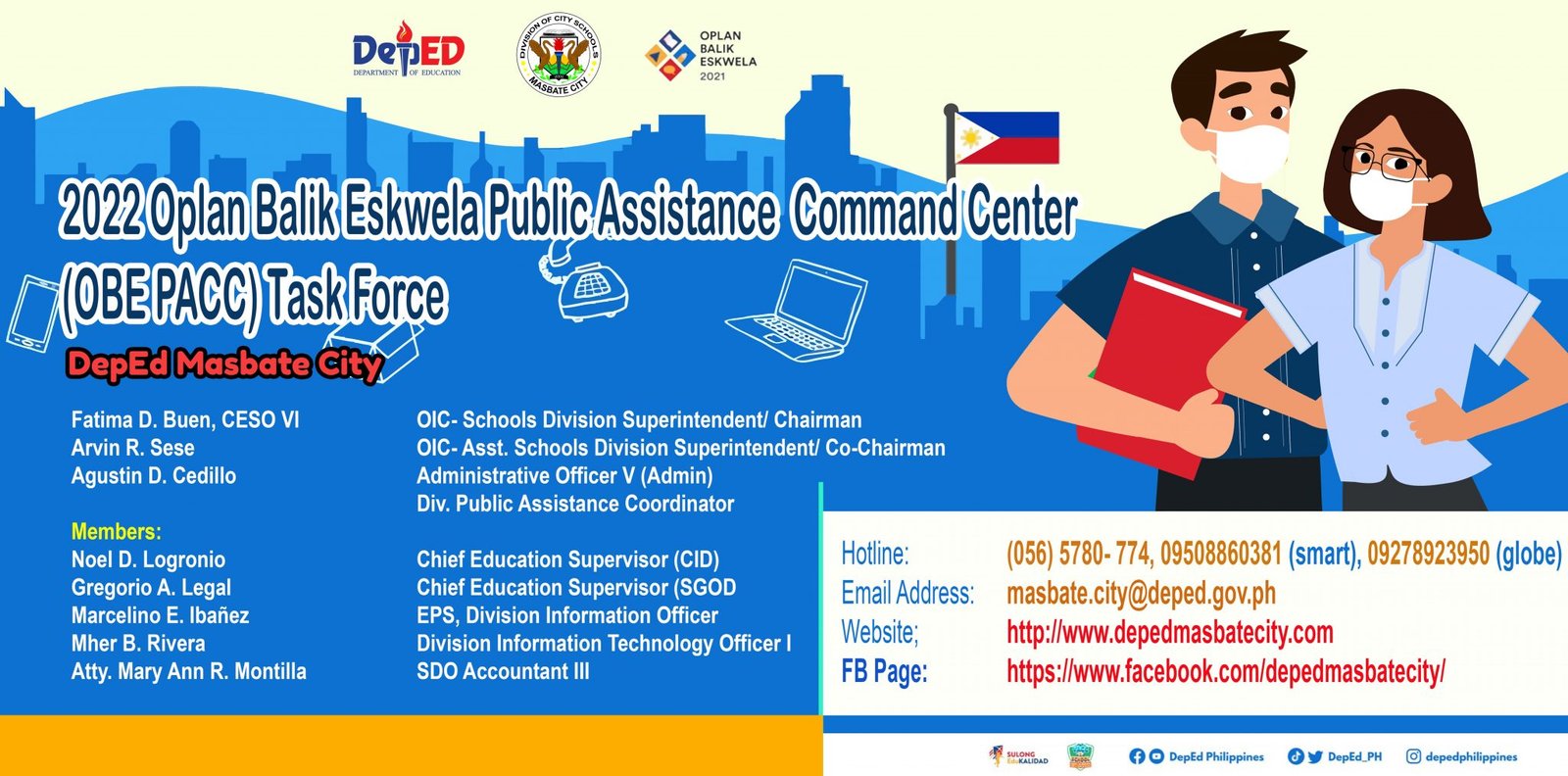 OBE-PACC Task Force - DepEd Masbate City